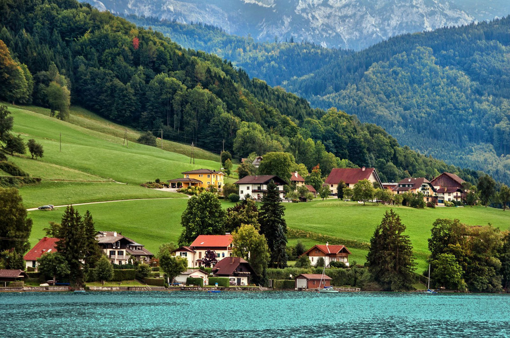 【魅力·阿特湖】·湖畔民宅 - 奥地利游记攻略【携程攻略】